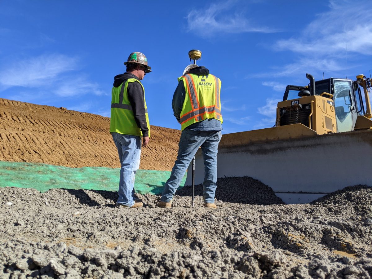 Construction of Facility Access Road – Allen Engineering and Science