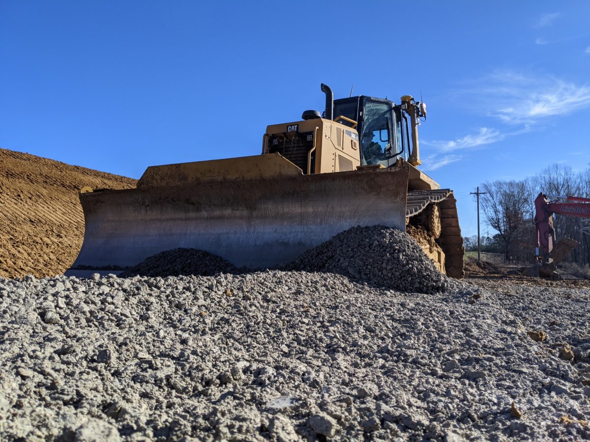 Construction of Facility Access Road – Allen Engineering and Science