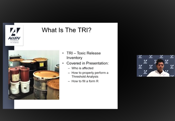 Toxic Release Inventory Requirements Presented by RJ Nalty, P.E ...