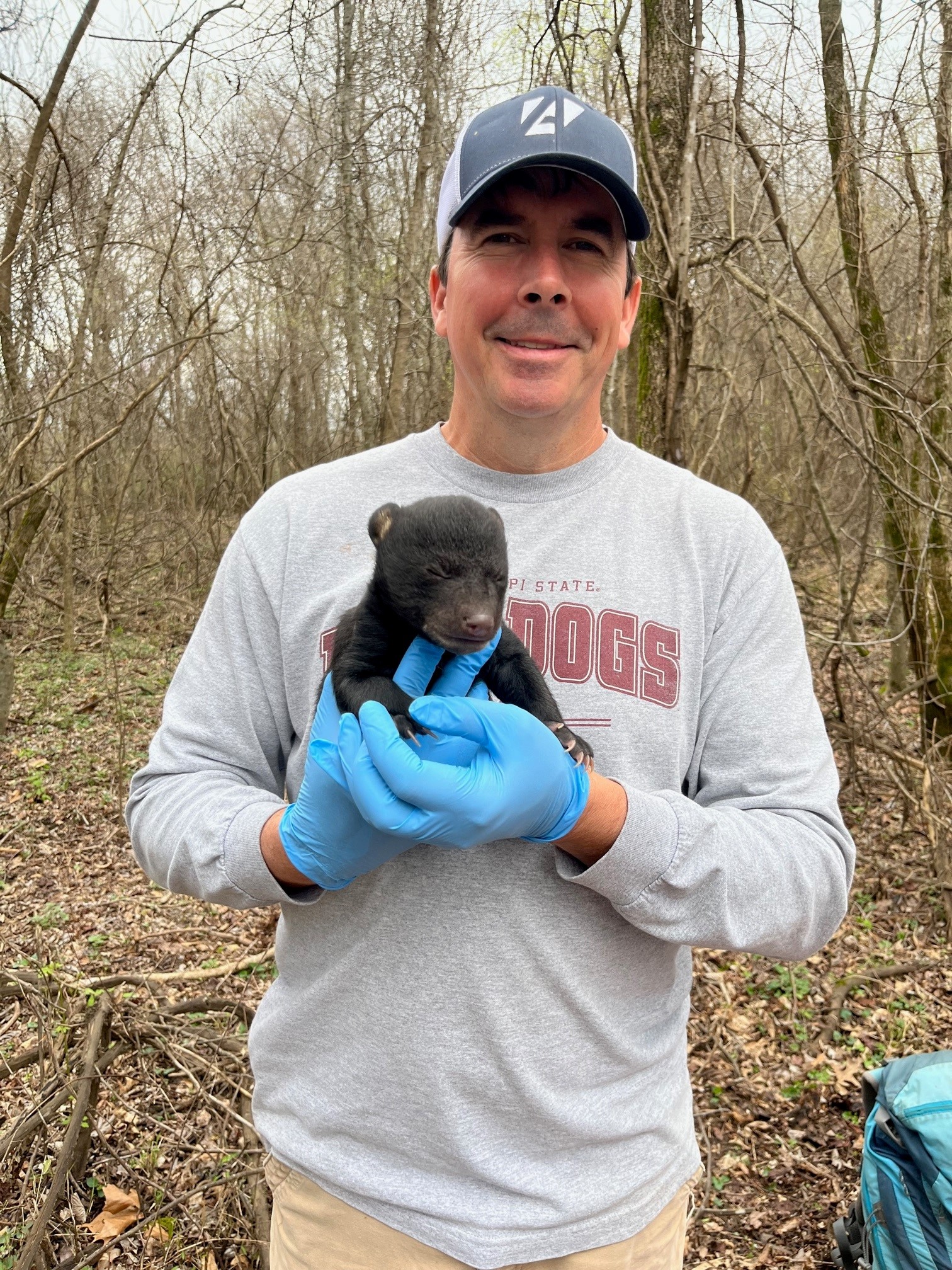Young assists with Black Bear Study – Allen Engineering and Science