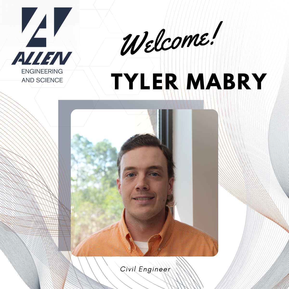 Welcome Tyler Mabry! – Allen Engineering and Science